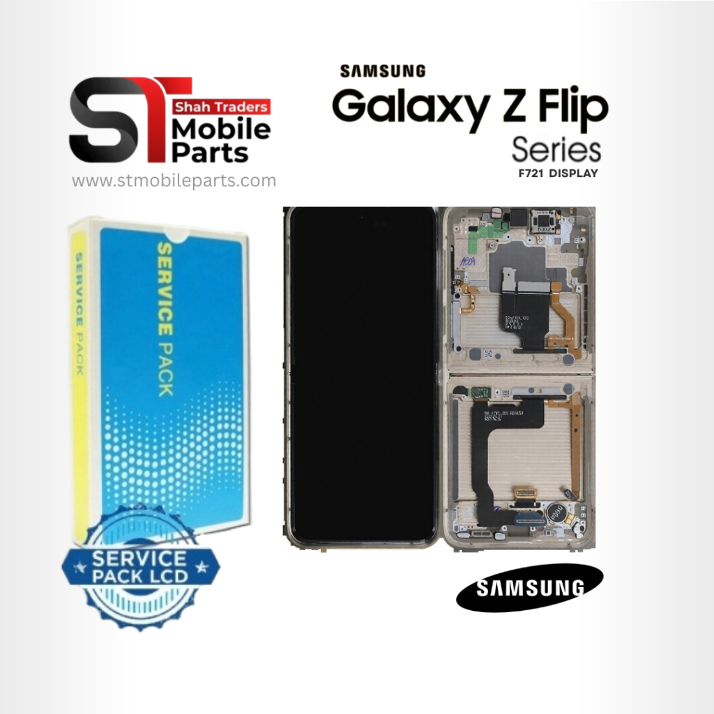 Samsung Flip 4 (Gold) Service Pack LCDs - ST Mobile Parts