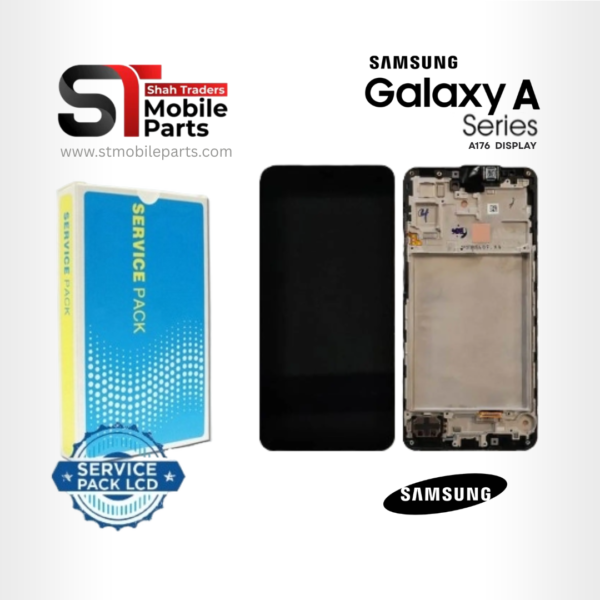 Samsung A17 5G Colour Black Service Pack LCDs - ST Mobile Parts